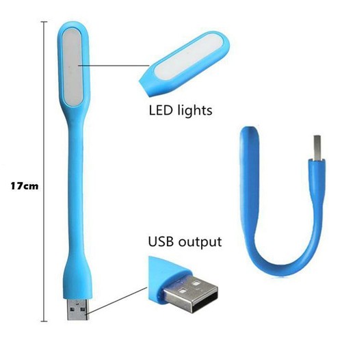 USB Flexi LED Light Lamp Portable Laptop Computer PC MAC Mobile Reading ...