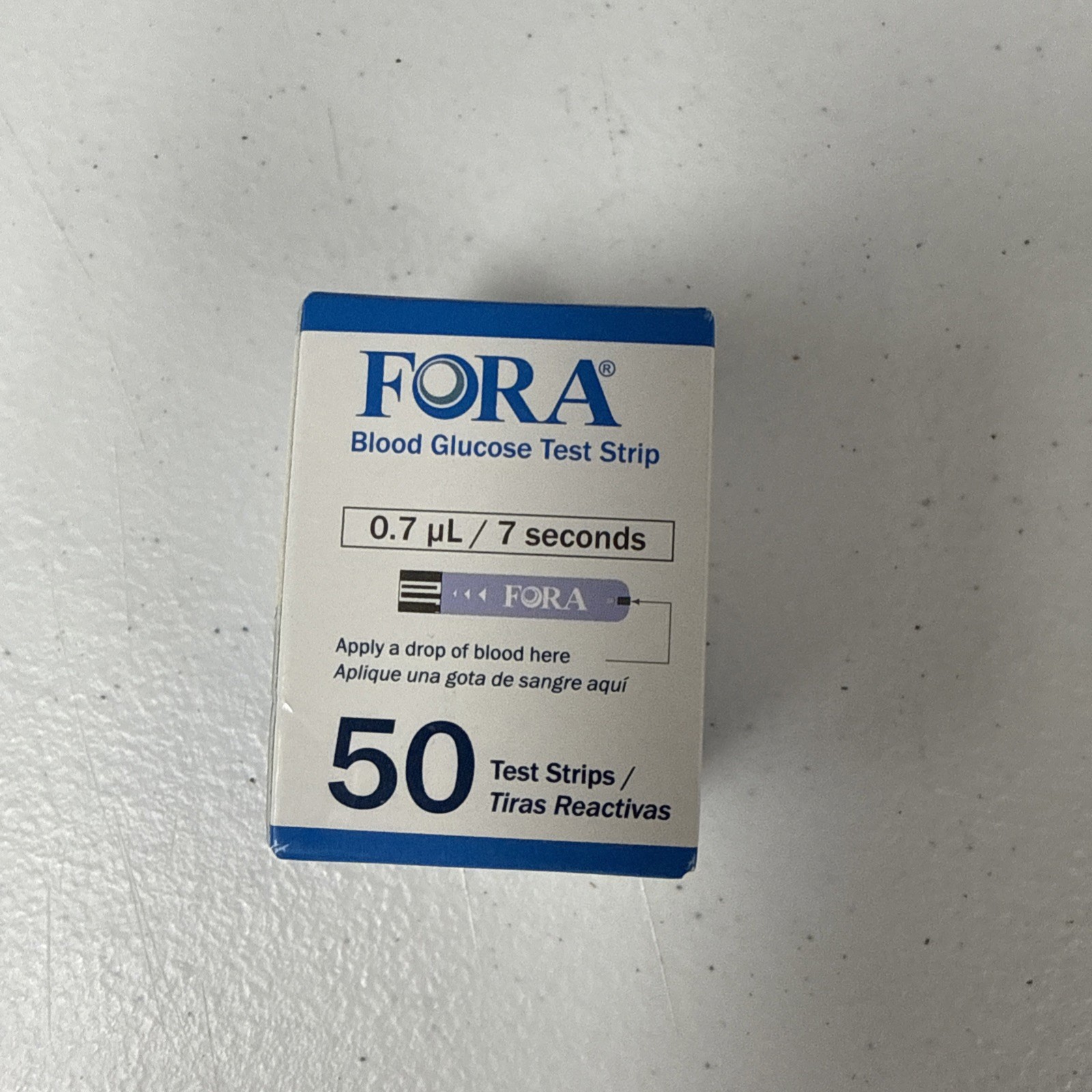 FORA Blood Glucose Test Strips V10 D10 D20 Premium V12 50 Count Exp. 12 ...
