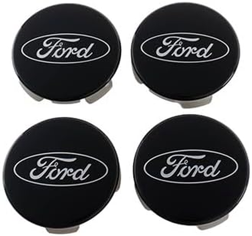 Truck/Suv Black and Chrome Wheel Center Cap Kit for F-150 (4 Center ...