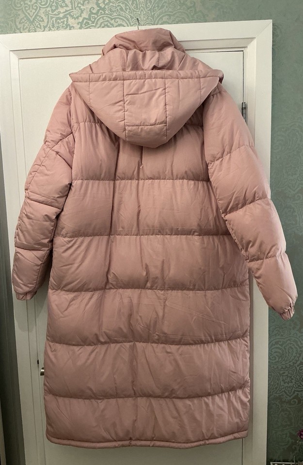Fila Long Padded Coat Size L | eBay UK