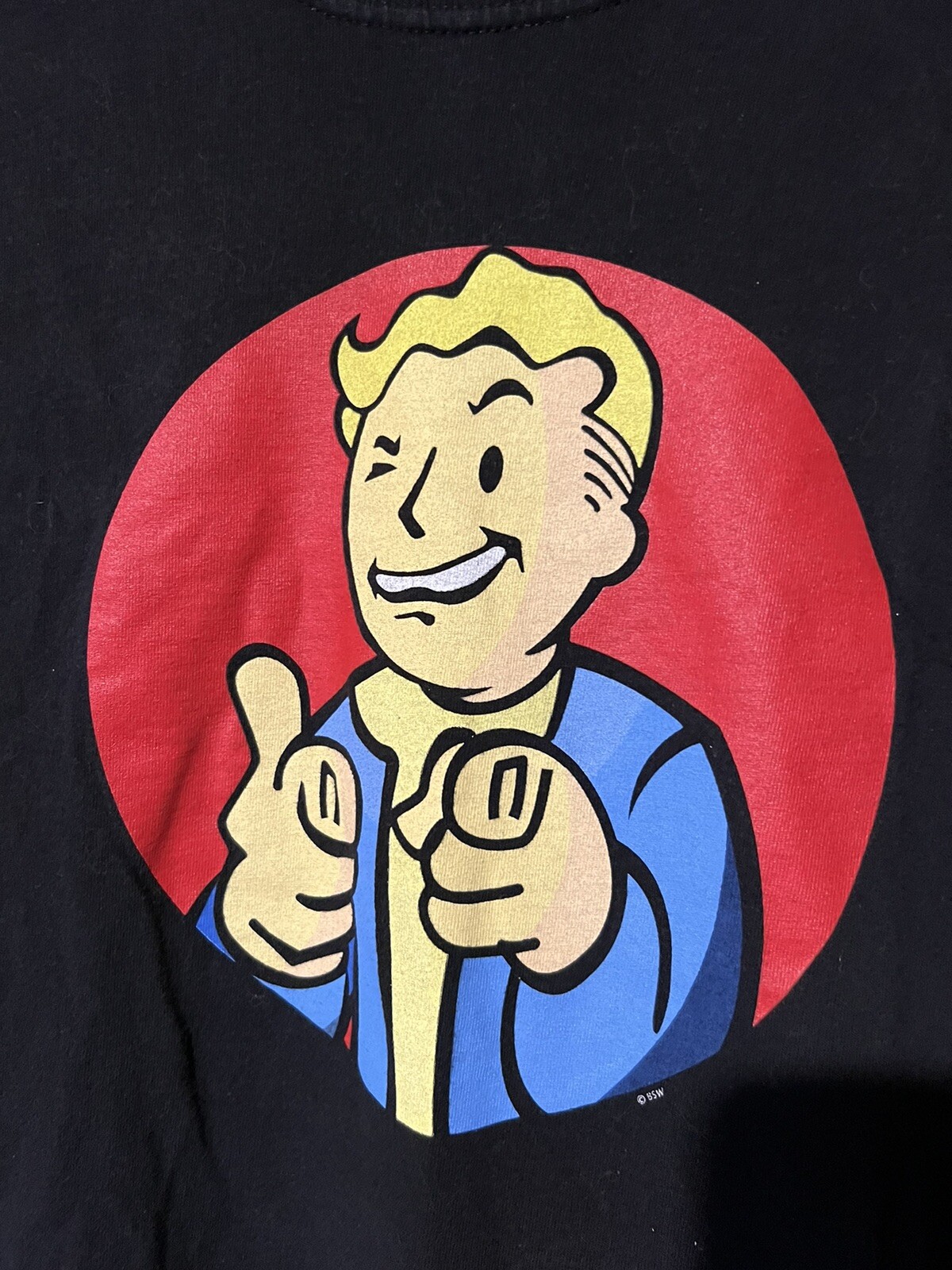 FALLOUT Official BETHESDA Vault Boy Logo GRAPHIC T-SH… - Gem