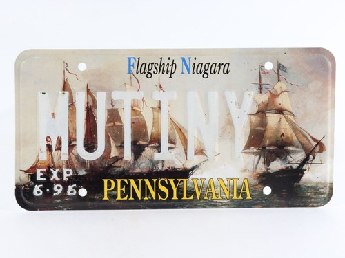 Pennsylvania State Mutiny Flagship Niagara June 1996 Booster License ...