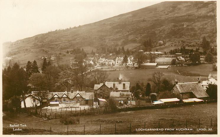 Lochearnhead Scotland Lochearnhead From Auchraw OLD PHOTO | eBay Australia