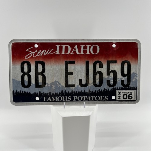 2006 United States Idaho License Plate 8B EJ659 | eBay