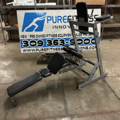Hammer Strength | Vertical Knee Raise/ Decline Bench Combo | eBay