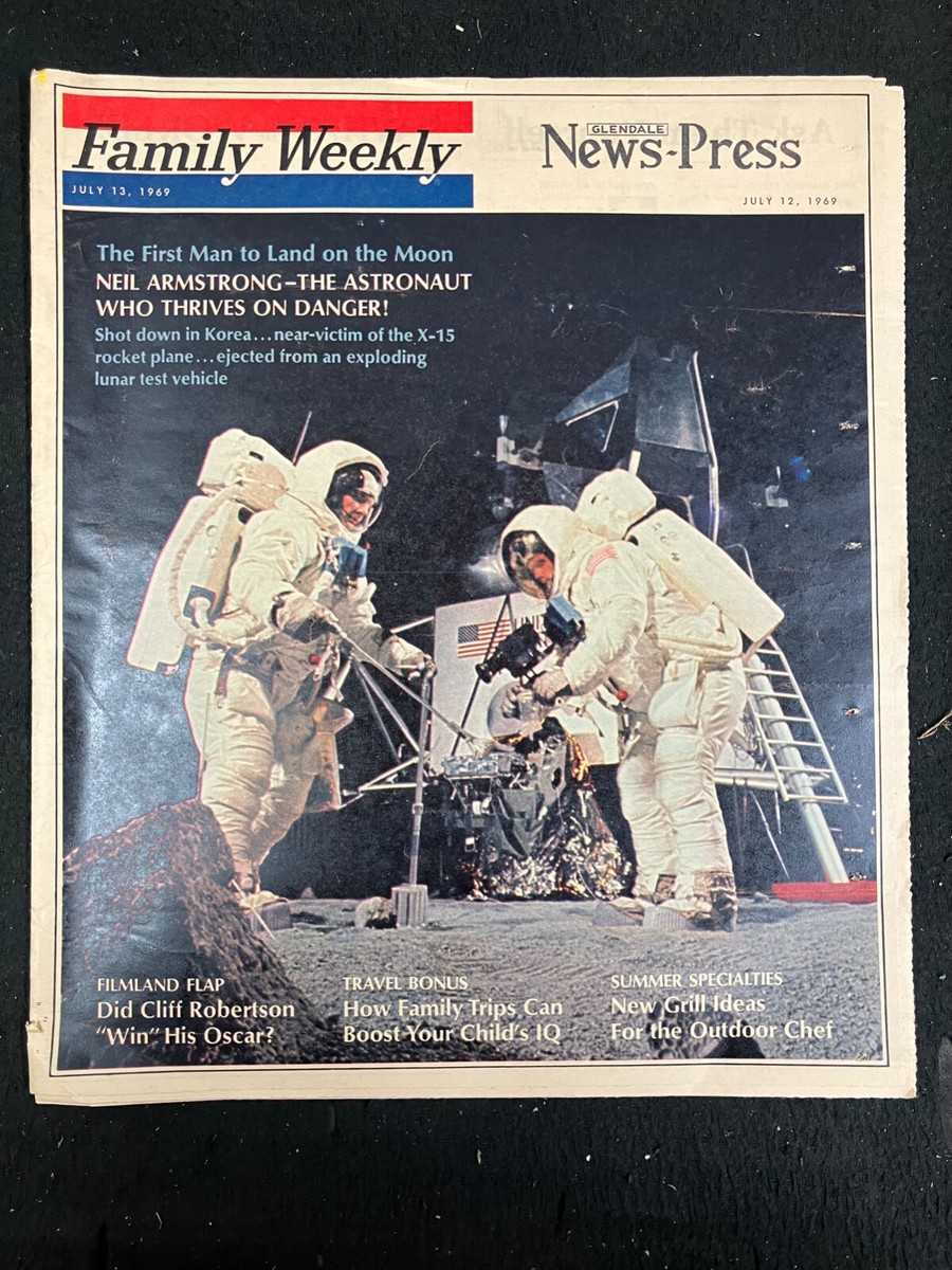 Neil Armstrong With His Spaceship