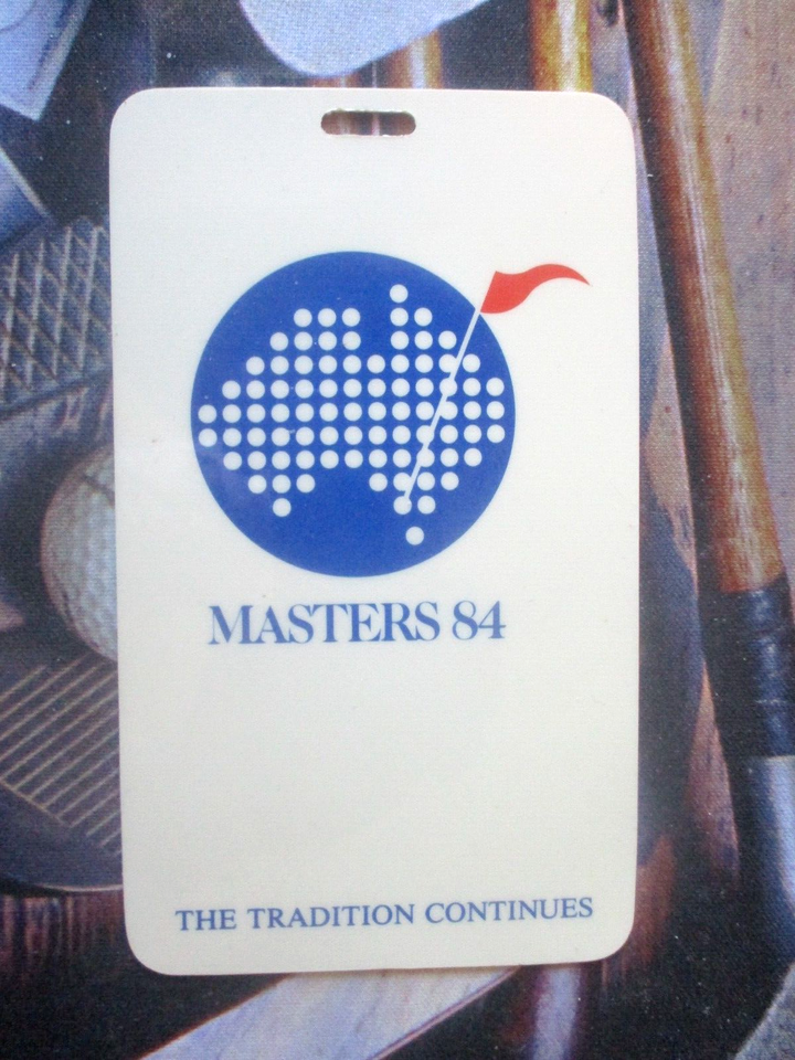 vtg - PGA Golf Bag Tag - 1984 AUSTRALIAN MASTERS - Huntingdale Golf ...
