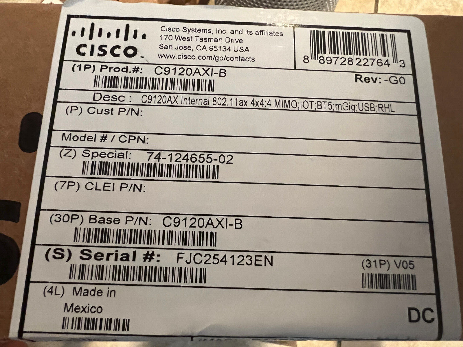 Cisco C9120AXI-B NEW SEALED | eBay