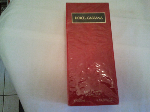 VINTAGE DOLCE & GABBANA RED WOMEN PERFUME 100ML EDT DISCONTINUED MADE ...