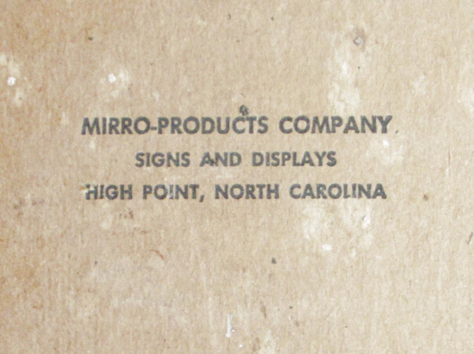 Vintage "Your Continental Girl" Ad Mirror- Anchor Tape Co. Cayce, SC | eBay