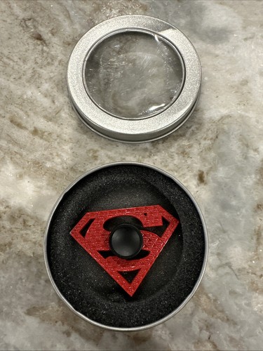 Superman Logo Fidget Spinner Super Hero Metal Desk Toy | eBay