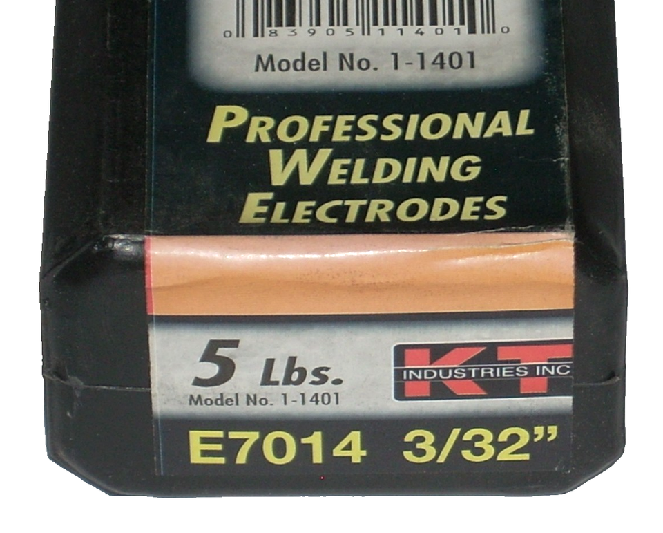 KT Industries 7014 3/32 in Stick Welding Rods Low Hydrogen Electrodes 5 ...