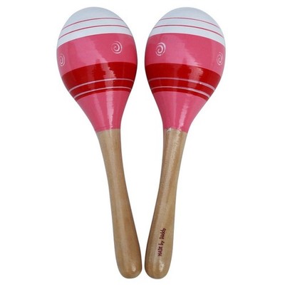 Maracas Hand Percussion Rattles, Wooden Rumba Shaker Musical Instrument ...
