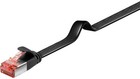 4040849942341 CAT 6 kabel krosowy płaski,U/FTP, czarny - Długość kabla ...