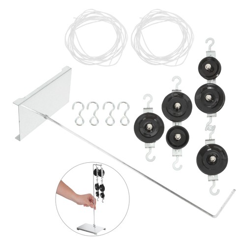 2 Sets Pulleys for Science Classroom Kit Metal Adjustable | eBay