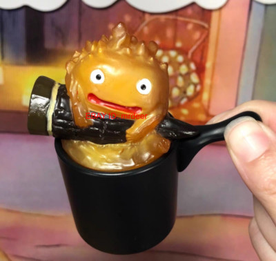 Calcifer Miyazaki Hayao Night Lamp Flame Flame Fit Model Decoration Toy ...