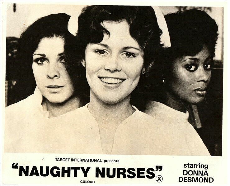 Naughty Nurses Original Lobby Card Donna Desmond Young Sexploitation ...