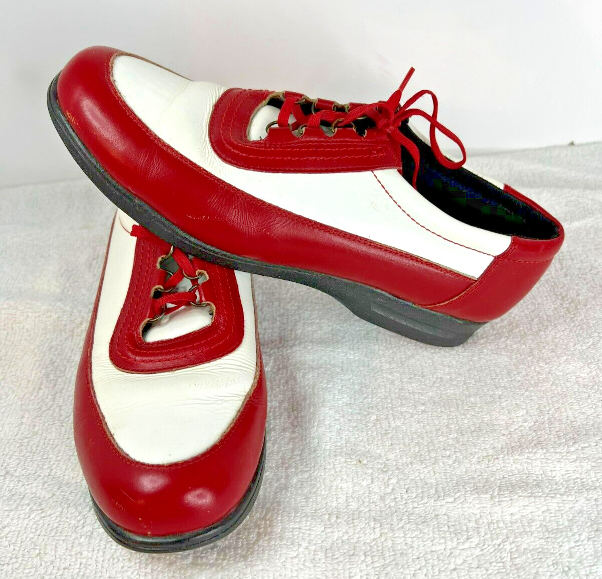 Decoys by Auditions Women's 11 M Leather Lace Up Shoe… - Gem