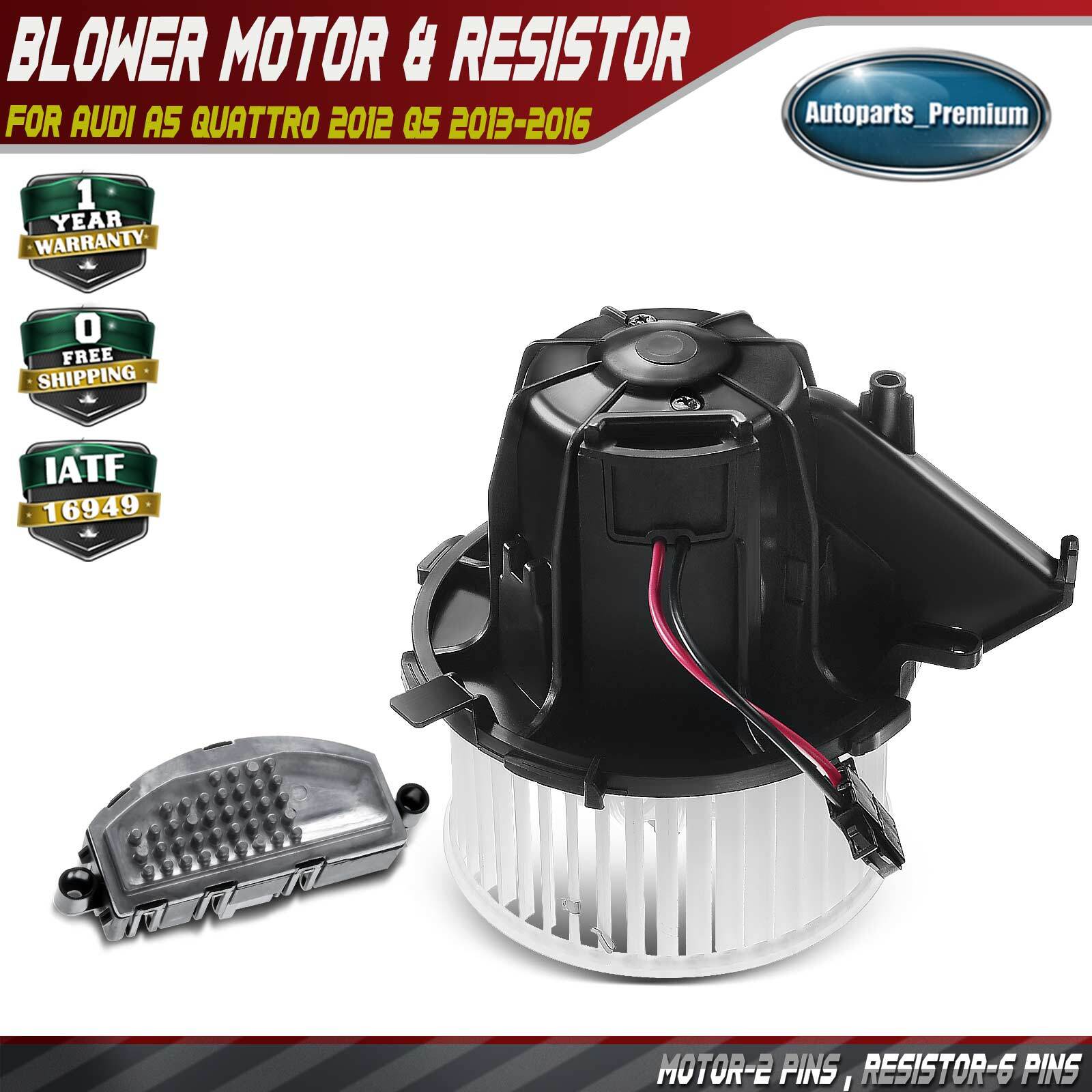 New HVAC Heater Blower Motor Resistor Kit for Audi A5 Quattro 2012 Q5 ...