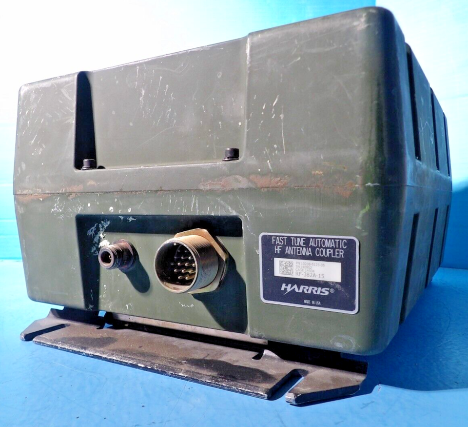 HARRIS RADIO FAST TUNE AUTOMATIC HF ANTENNA COUPLER RF-382A-15 | eBay