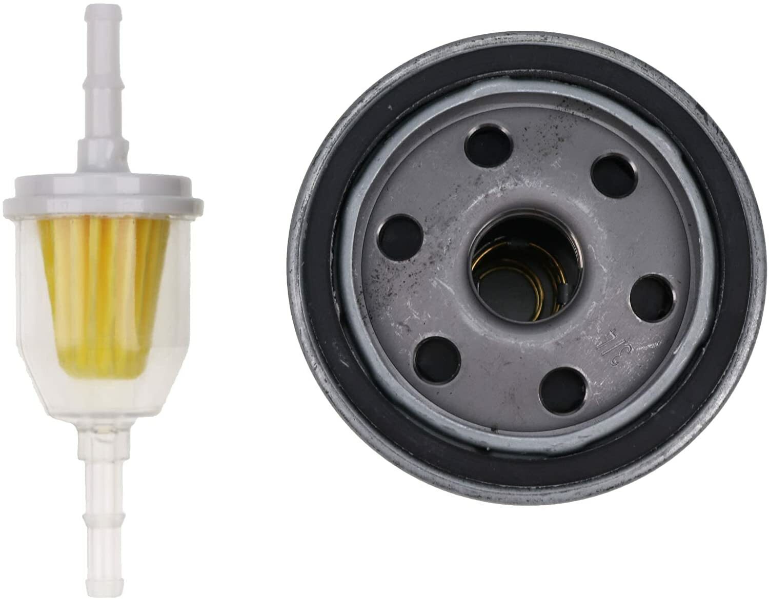 New Fuel and Oil Filter Kit AM125424/AM116304 for John Deere Equipment ...