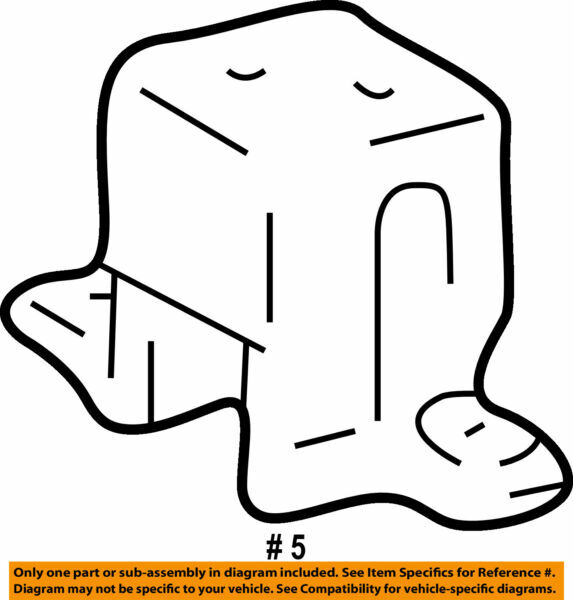 48832-32090 Toyota Bracket, rear stabilizer bar, no.3 4883232090, New ...