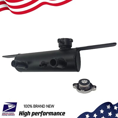 Aluminum Radiator Drag Water Tank Coolant Overflow Bottle For YAMAHA ...