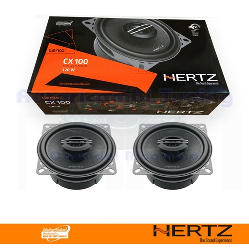 Paire De Haut-Parleurs Coaxiaux HERTZ CX100 100MM 120W Ligne Cento ...
