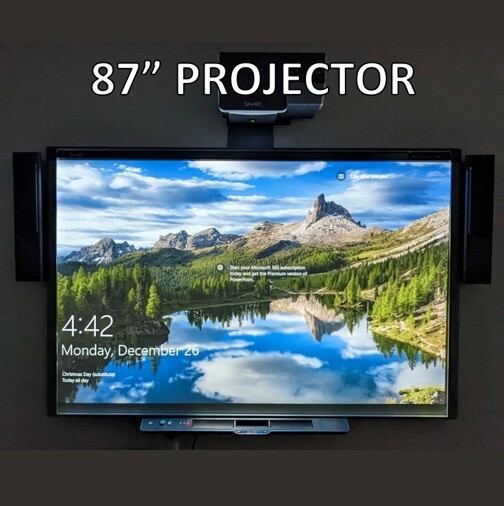 SMARTBOARD 800 DViT - 87" Interactive Whiteboard with UX60 Projector ...