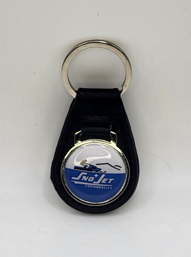 Vintage Snowmobile Sno-Jet Keychain Reproduction (Genuine Leather) | eBay