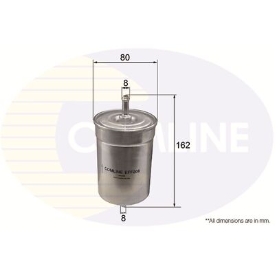 For Austin Montego XE 2.0 Mayfair Genuine Comline In-Line Fuel Filter ...