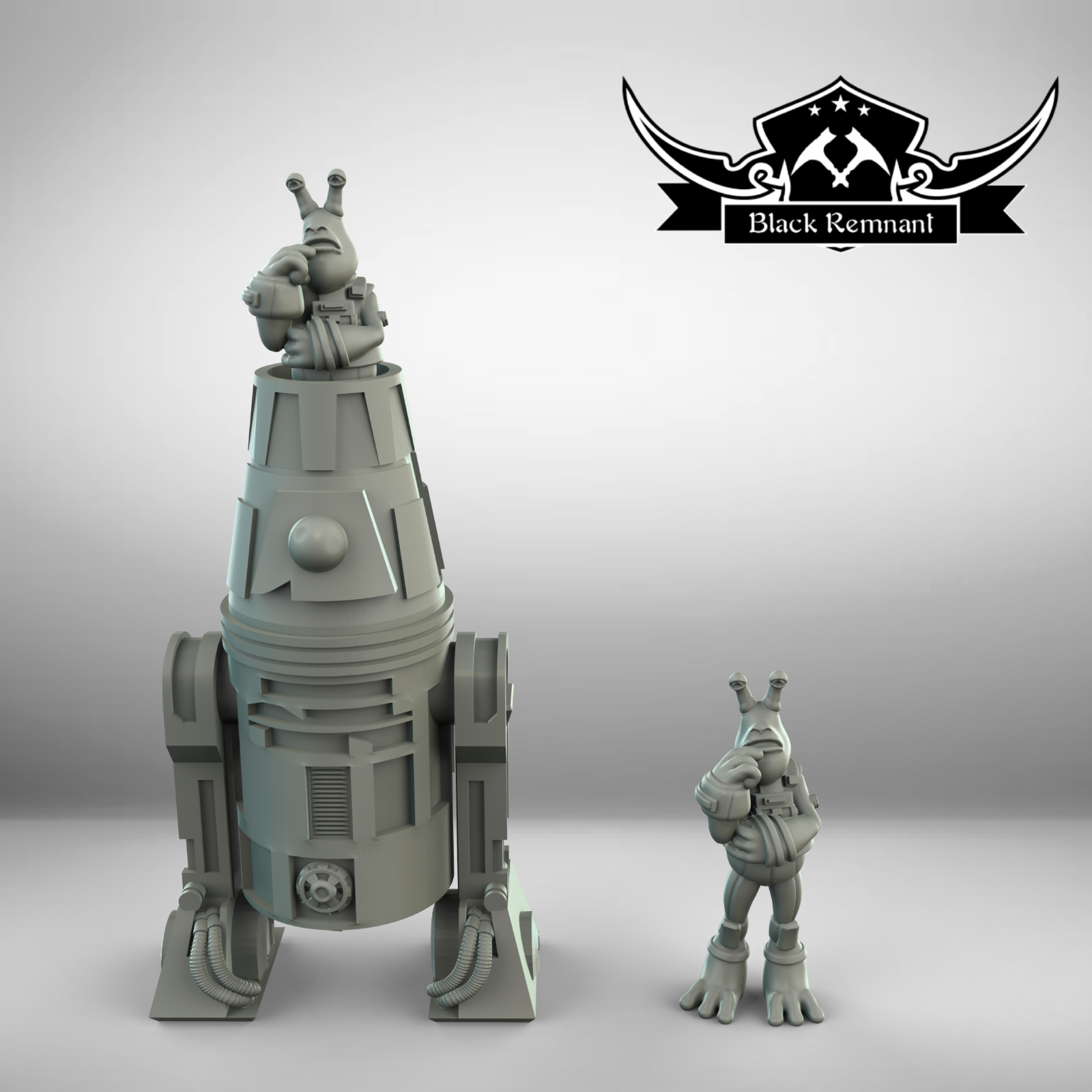 Meebur Gascon (Tiny Colonel) - Star Wars Legion Scale - 3D Print Resin ...