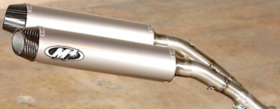 M4 Undertails Slip-On w/ Titanium Canisters 2007-08 Yamaha R1 # YA9726 ...