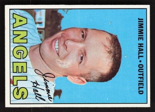 Jimmie Hall 1967 Topps #432 California Angels VG SU a | eBay