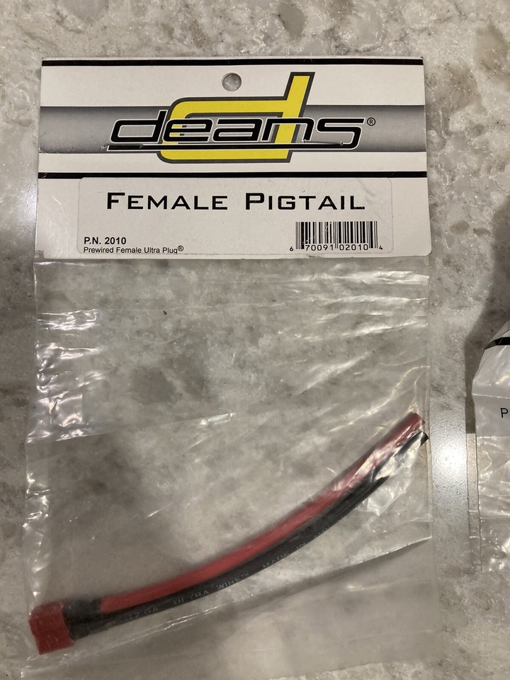 Radio Controlled RC Deans Female & Male Pigtails Ultra Plug | eBay
