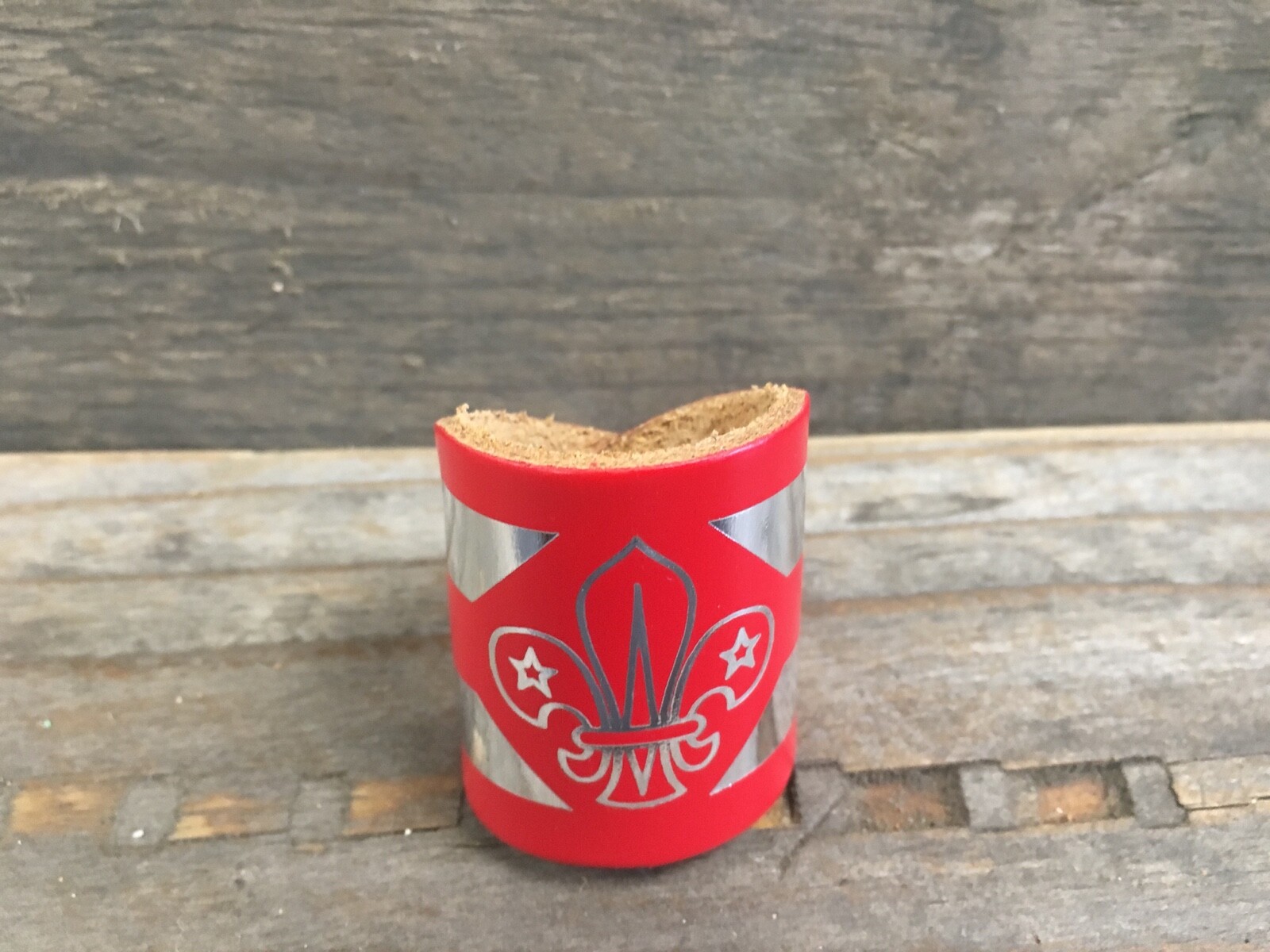 LEATHER SCOUT WOGGLE - SENIOR SIXER CUB SCOUT WOGGLE (Choice of Colours ...