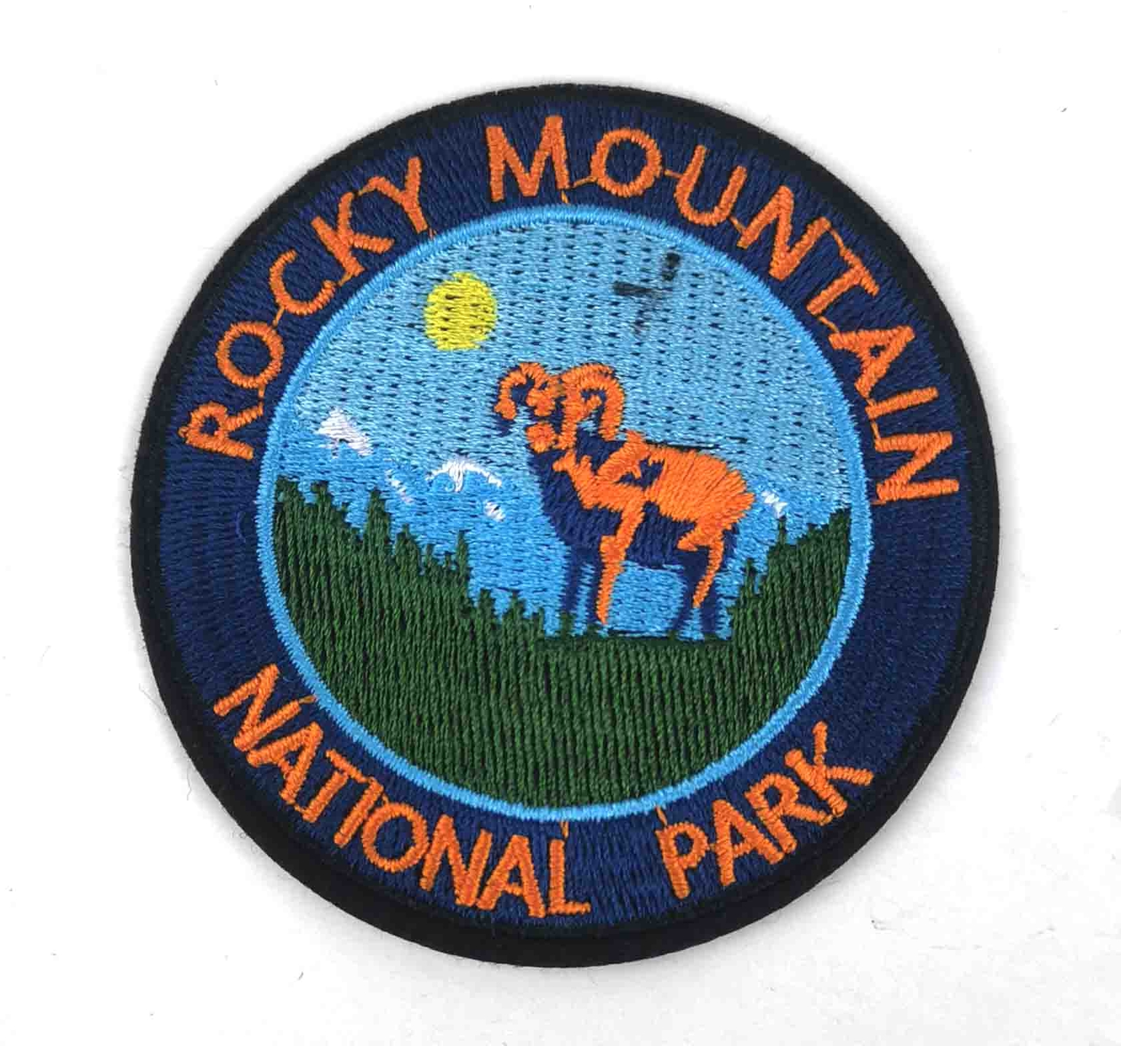 Rocky Mountain National Park Embroidered Patch Sew Iron On Nature 3419 ...