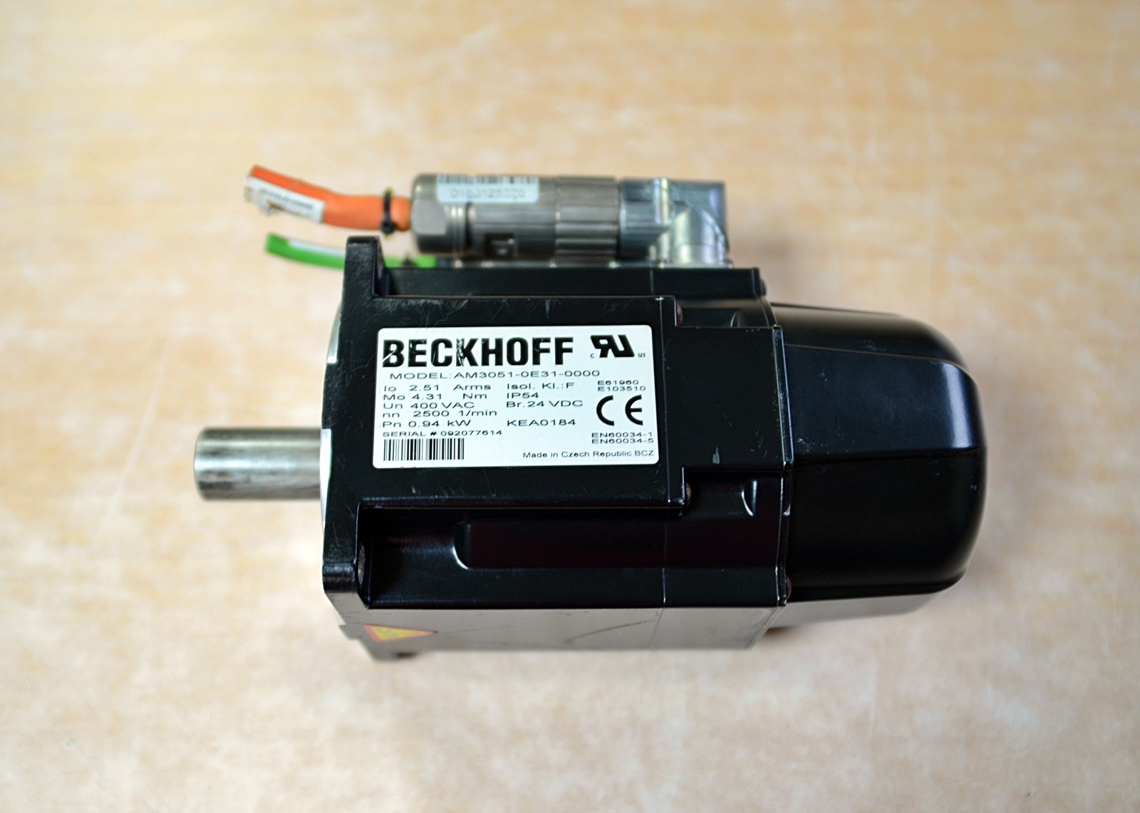 Beckhoff Servo Motor AM3051-0E31-0000 | eBay
