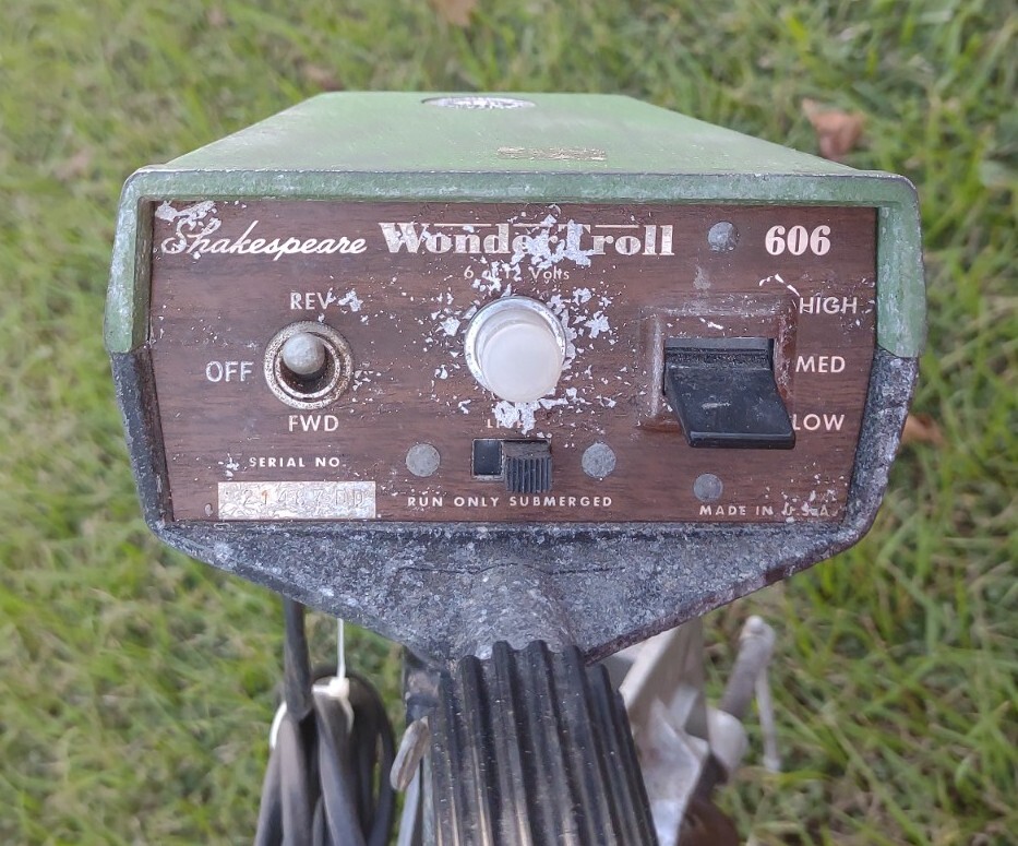 Vintage Shakespeare Model 606 Wonder Troll Trolling Motor | eBay