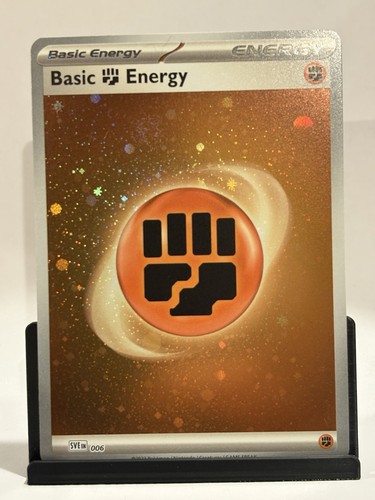 Basic Fighting Energy 006 - Pokemon TCG Scarlet & Violet 151 - NM ...