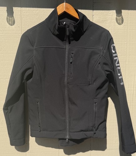 Cinch Men’s Concealed Carry L/R Bonded Jacket Softshell Windproof Black ...