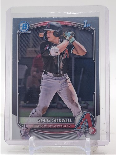 SLADE CALDWELL 2025 BOWMAN CHROME 1ST BASEBALL DIAMONDBACKS Q3124 | eBay