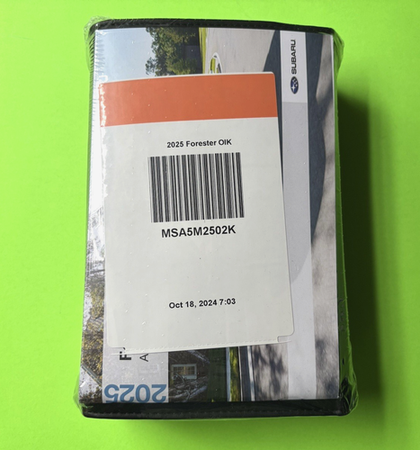 2025 Subaru FORESTER Factory Owners Manual Set & Case *OEM* NEW! | eBay