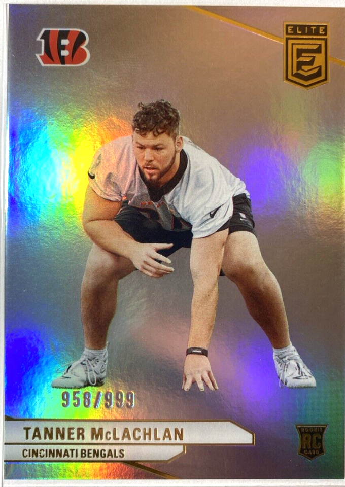 TANNER McLACHLAN 2024 Panini Donruss Elite RC SP #/999 Rookie ...