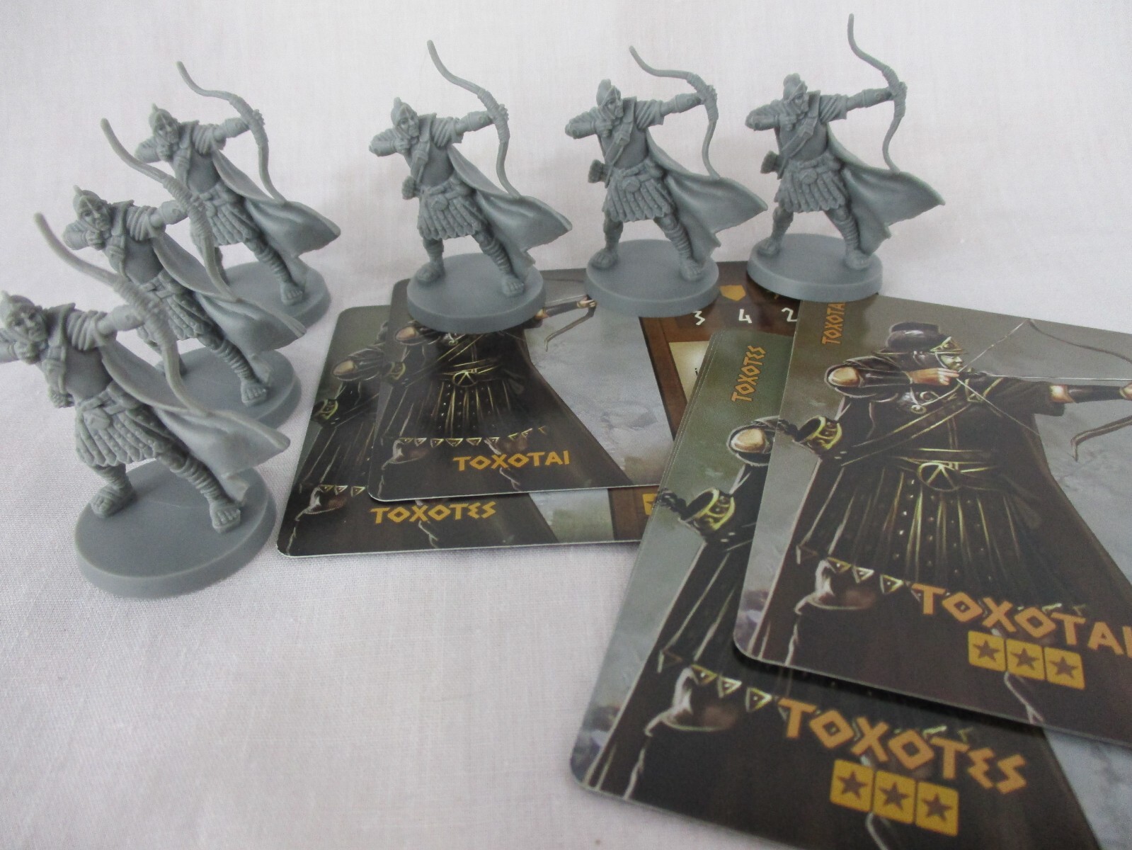 MYTHIC BATTLES Pantheon 6x TOXOTAI Minis & Cards NEW!! | eBay
