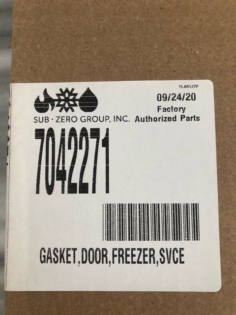 Sub Zero 611 511 7010604 7042271 Original OEM Freezer Door Gasket | Box ...