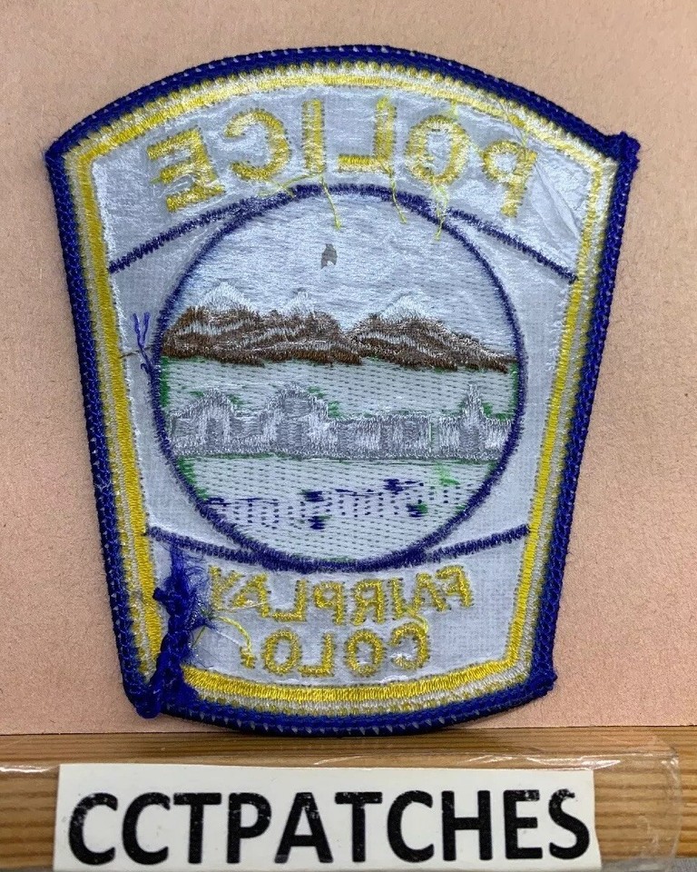 FAIRPLAY, COLORADO POLICE SHOULDER PATCH CO | eBay