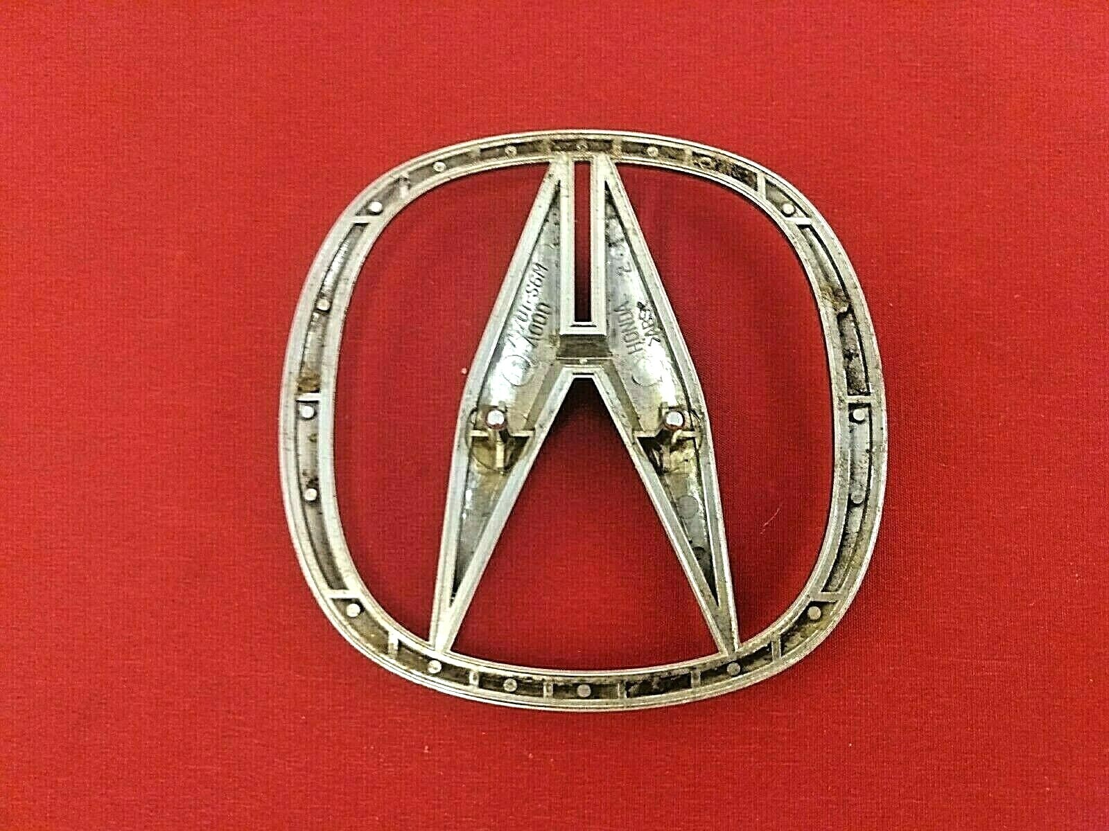 02-06 ACURA RSX 04-08 TSX REAR EMBLEM CHROME LOGO SYMBOL BADGE OEM ...