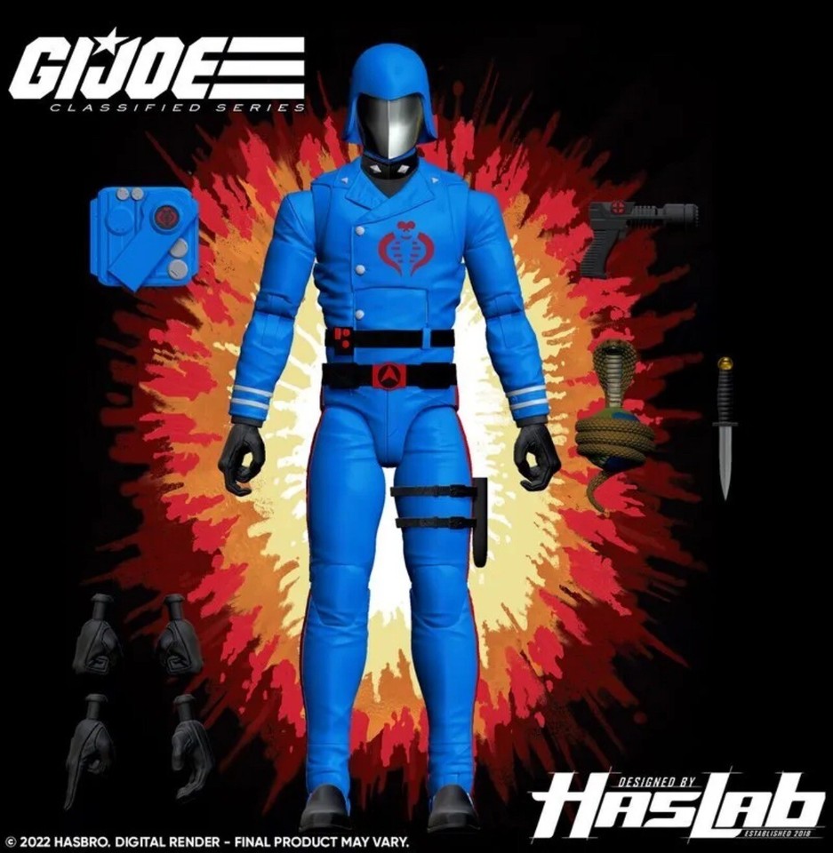 GI Joe Classified HasLab HISS Tank in Factory Sealed Box with All Tiers ...