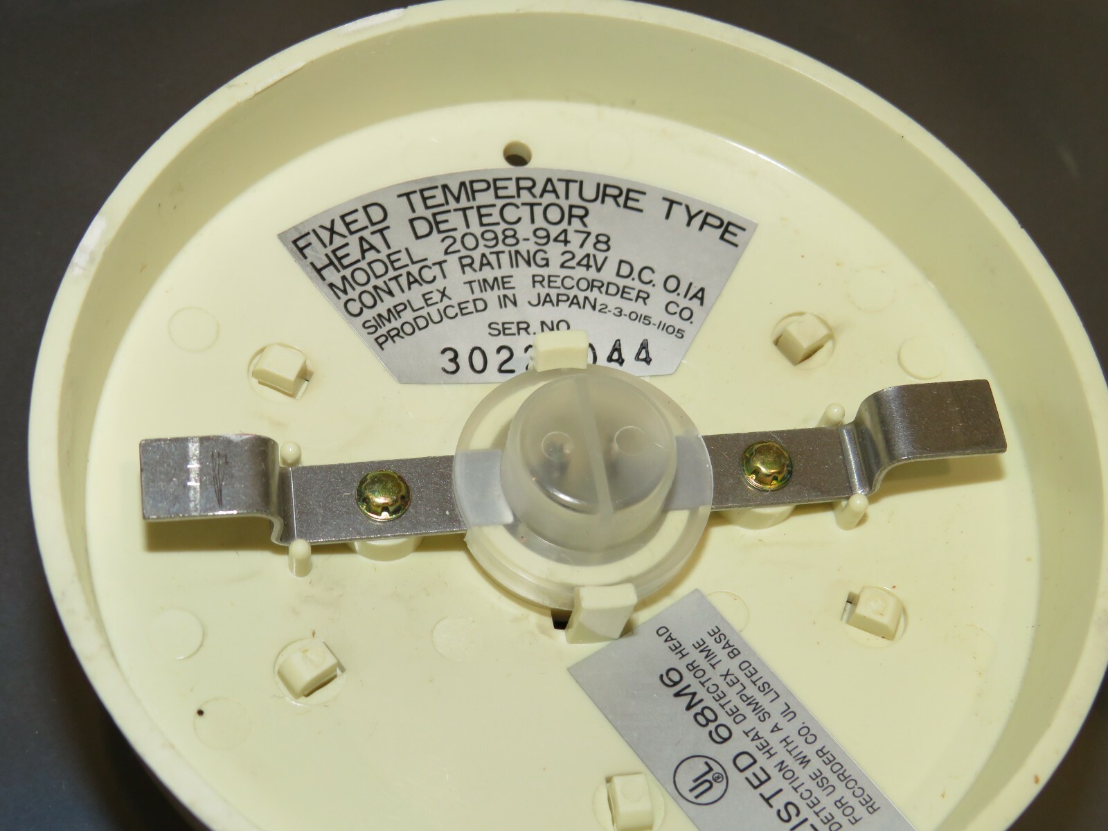 SIMPLEX 2098-9478 FIXED HEAT DETECTOR | eBay UK